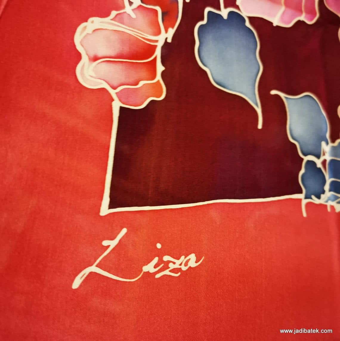 Custom Made Batik Scarf (Silk & Cotton) - Jadi Batek